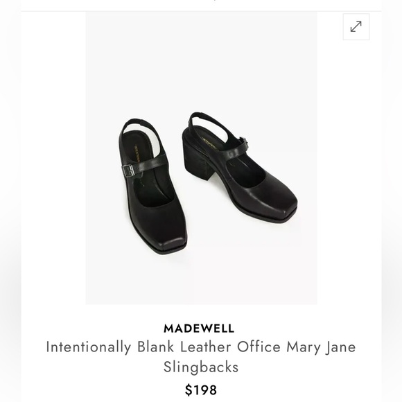 INTENTIONALLY BLANK | Shoes | Intentionally Blank Black Leather Office ...